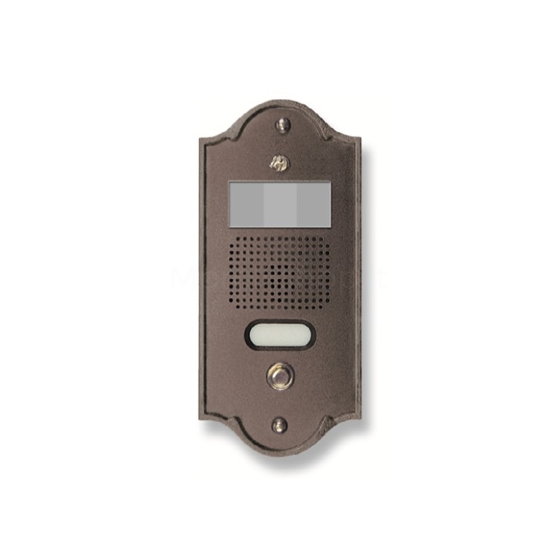 PUSH BUTTON PANEL FOR VIDEO INTERCOM 4 NAMES MOD. 4PLMVIDEO/O IN ...